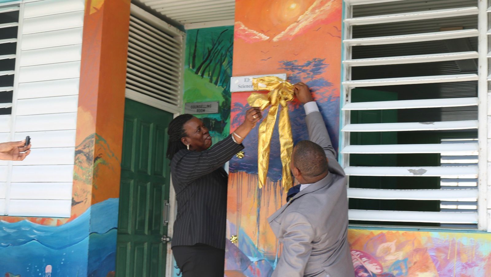 Elwin-Jolly Science Laboratory Officially Named at St. Mary’s Academy ...