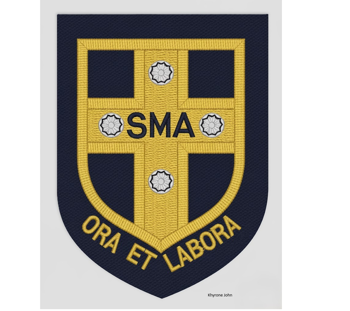 Winner of the School's Crest Photo Editing Competition - SMA Dominica
