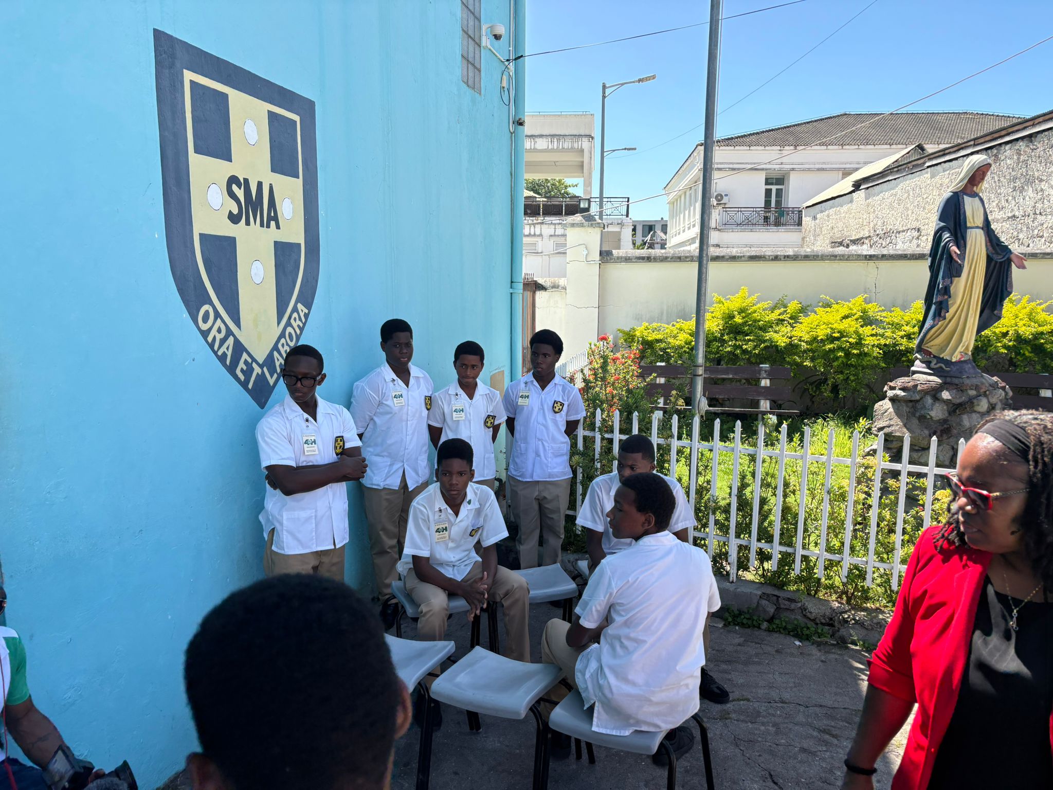 SMA 4H is taught proper waste management practices - SMA Dominica